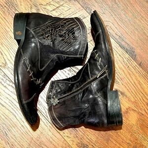 Mark Nason | Shoes | Mark Nason Rock Lives Black Leather Boots Made In ...